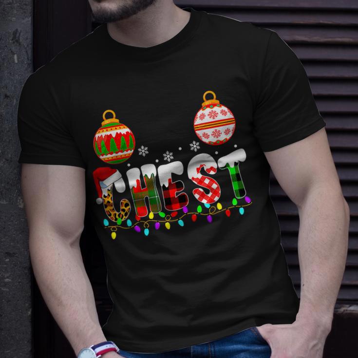 Chest Nuts Matching Chestnuts Christmas Couples Chest V3 T-shirt ...