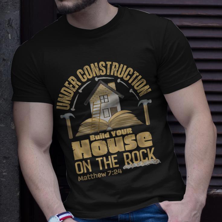 Construction Vbs Vacation Bible School Wise Build House Rock Unisex T ...