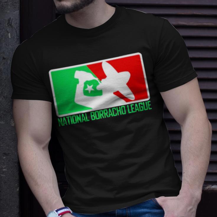National Borracho League Og Cantina Unisex T-Shirt | Mazezy