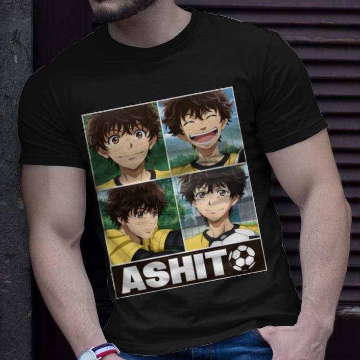 Soccer Anime Aoashi Ashito Aoi Unisex T-Shirt | Mazezy