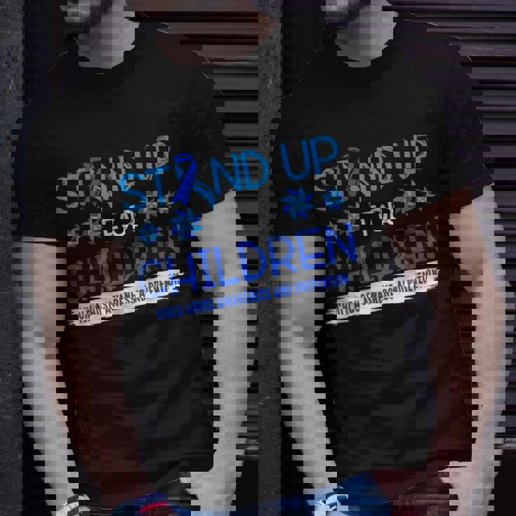Stand Up For Children Child Abuse Awareness And Prevention Unisex T ...