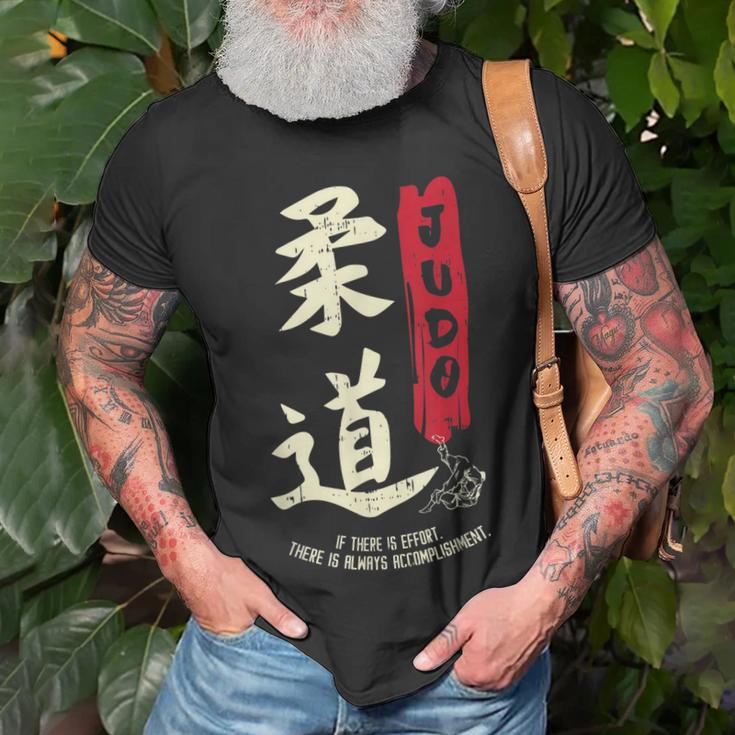 Judo Cool Japanese Symbol Judoka Martial Arts Lover T-Shirt - Seseable