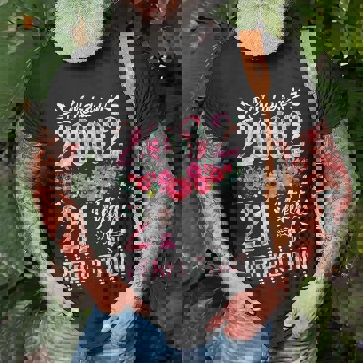 Made In 2002 21 Year Old 21St Birthday For Girl T-shirt - Thegiftio