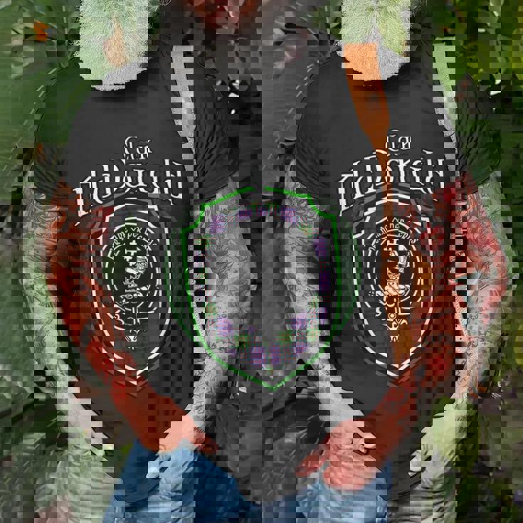 Mcdonald Clan Crest Scottish Clan Mcdonald Family Badge T-shirt - Seseable