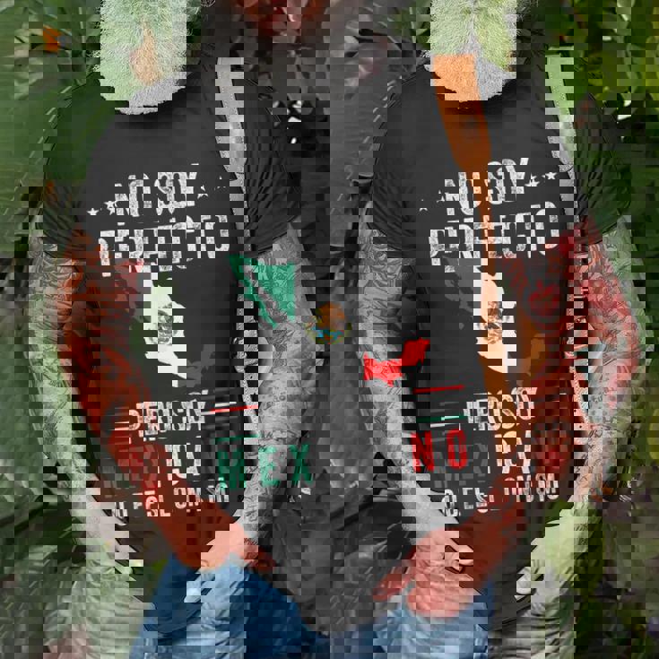 Mexican Flag Mexicana Mexico Heritage Hombre Men Unisex T-Shirt | Mazezy