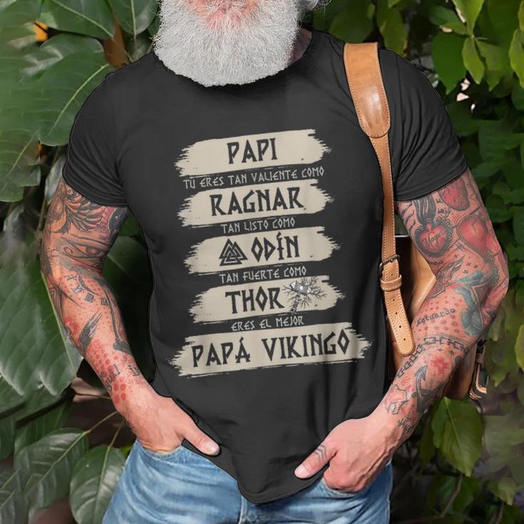 Nordic Dad Retro Viking Dad Viking Fathers Day T-shirt - Thegiftio