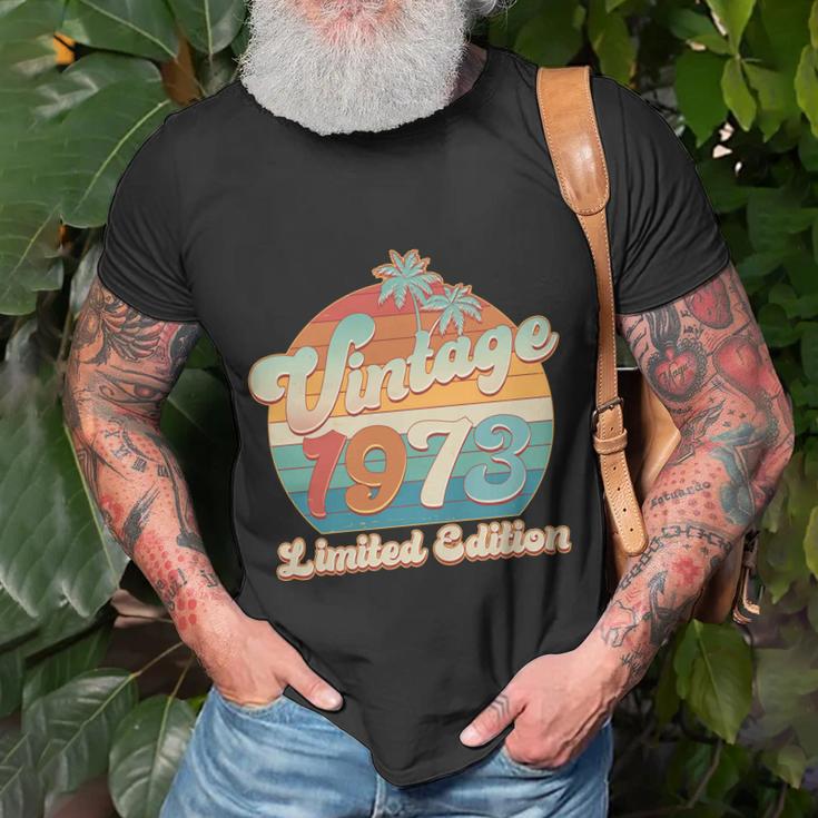 Retro Tropical Vintage 1973 Limited Edition 50Th Birthday T-shirt ...