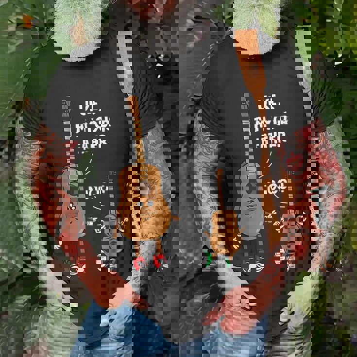 Ukulele Guitar Lover Music Uke I Am Your Father T-Shirt - Seseable