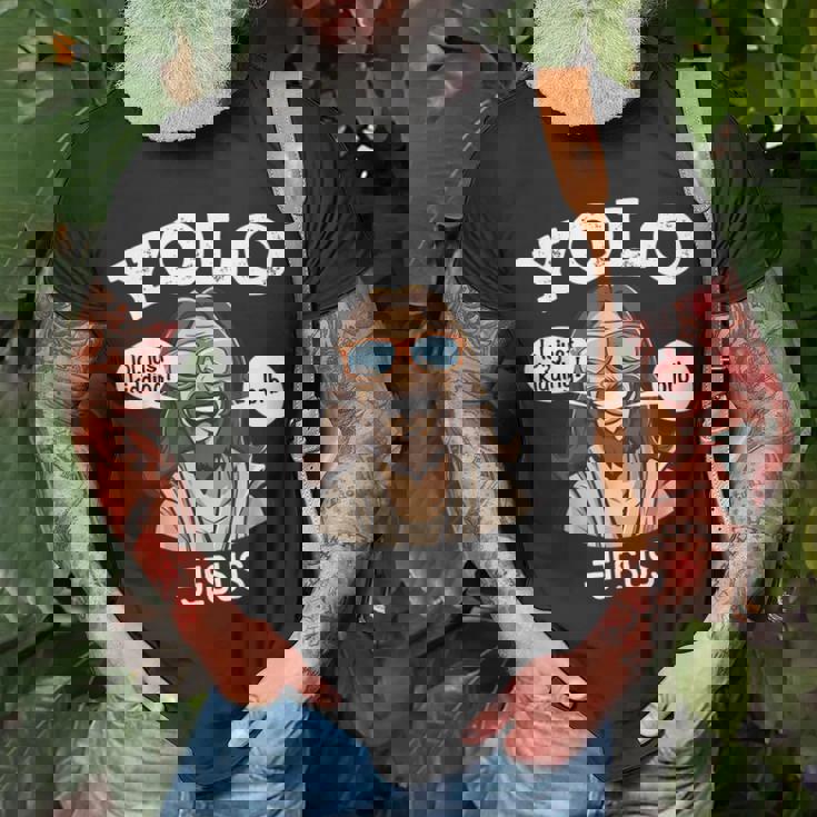 Yolo Jk Brb Jesus Christians Easter Resurrection Meme T-shirt - Thegiftio