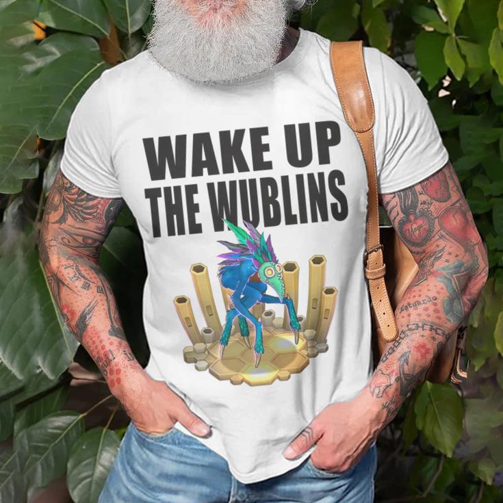 My Singing Monsters-Wake Up The Wublins-Poewk Unisex T-Shirt | Mazezy
