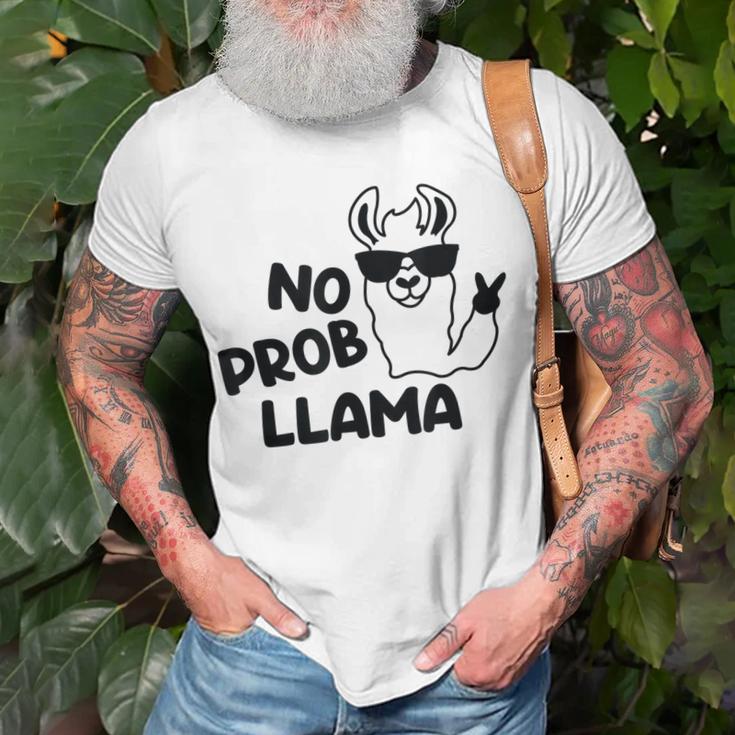 No Prob Llama Alpaca - Cool Llama - Motivational T-shirt - Seseable