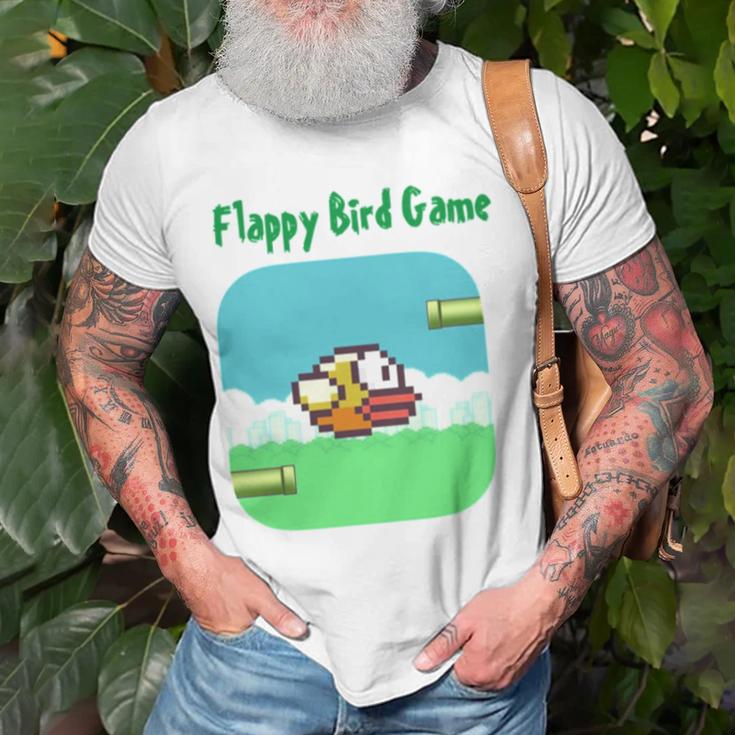 Pixel Art Flappy Bird Game Unisex T-Shirt | Mazezy