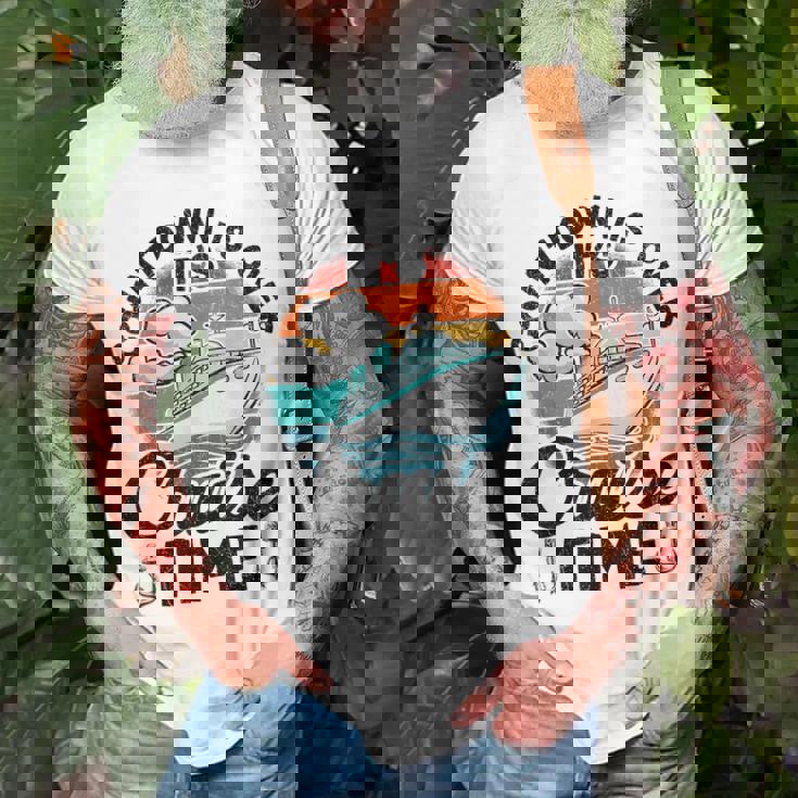 Vintage Retro Countdown Is Over Its Cruise Time Unisex T-Shirt | Mazezy