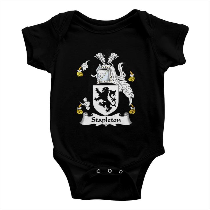 Stapleton Family Crest British Family Crests Baby Onesie | Thegiftio