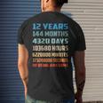 12Th Birthday T Shirt 12 Years Old Being Awesome Shirt Men's Back Print ...