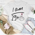 Womens I Am 29 Plus 1 Middle Finger For A 30Th Birthday Women Bday ...